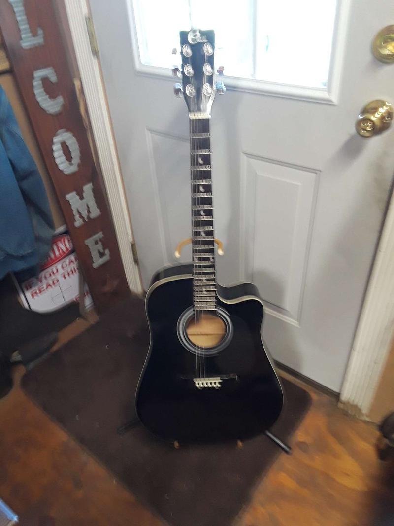 Eleca Acoustic Guitar DAG-5CBK for sale in Burleson, TX - 5miles: Buy ...
