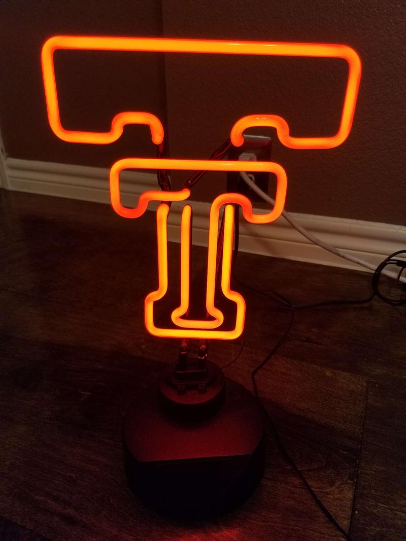 Neon Texas Tech Sign for sale in Little Elm, TX - 5miles: Buy and Sell