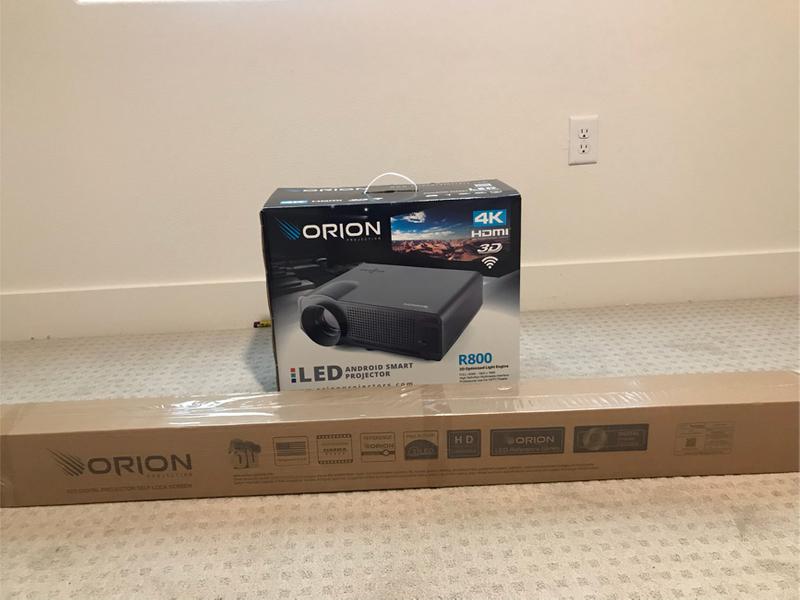 ORION R800 projector and screen! for sale in Las Vegas, NV - 5miles ...