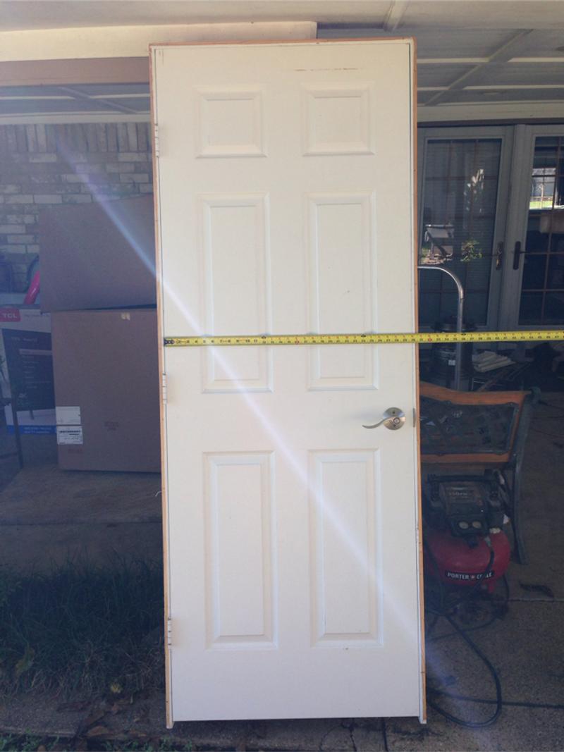 30 X 80 Interior Door Includes Locking Handle For Sale In Parker TX 30-x-80-interior-door-includes-locking-handle-for-sale-in-parker-tx