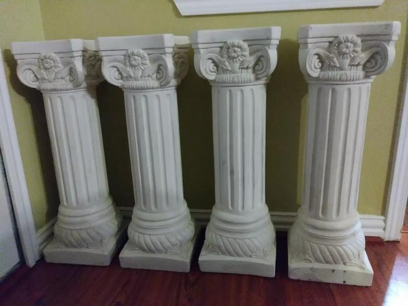 20 each... Columnas de yeso .Plaster columns for sale in Splendora, TX ...