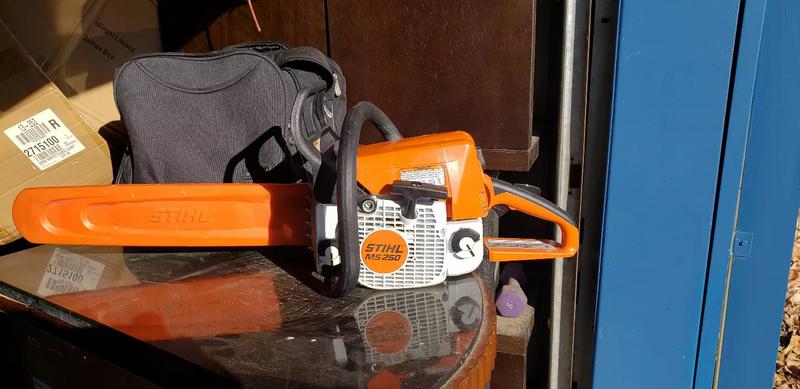 Stihl Ms-250 chainsaw brand new with 18in bar for sale in Houston, TX ...