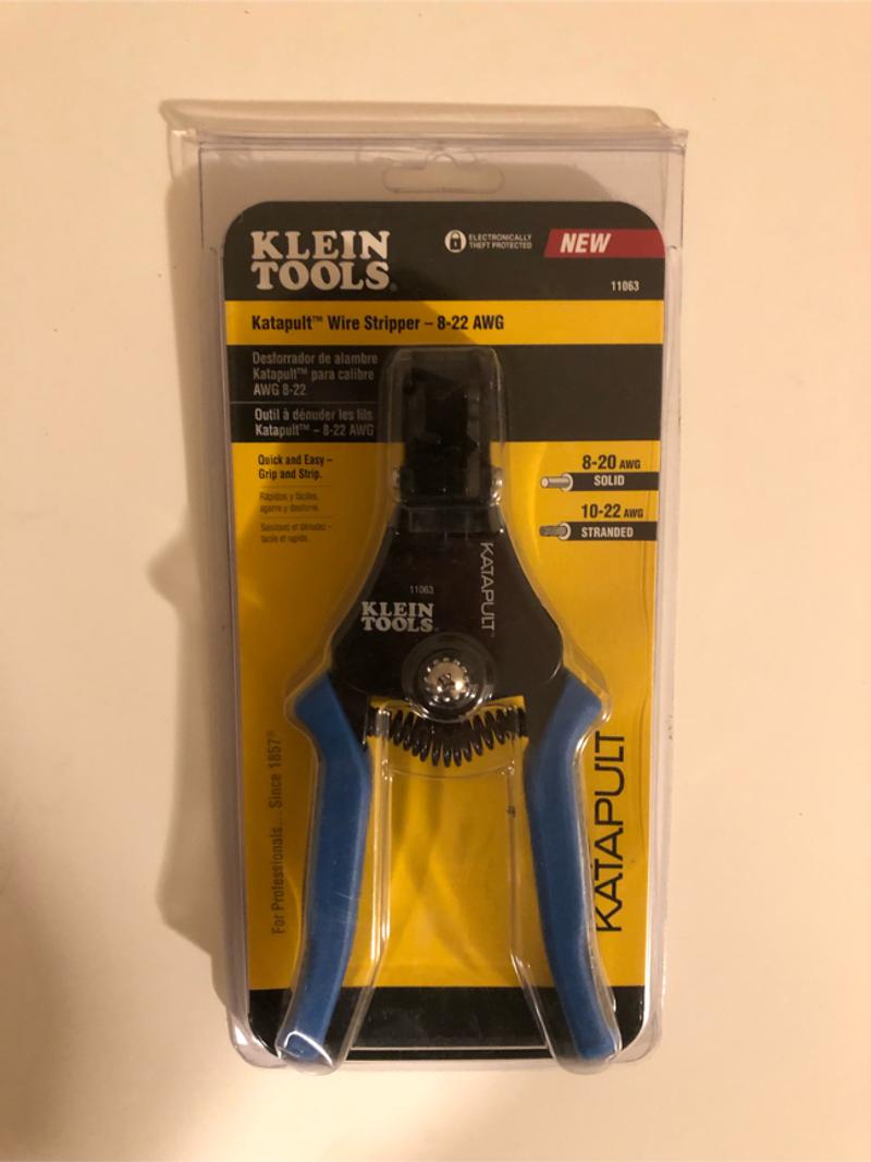 Klein tools katapult wire stripper 8-22AWG for sale in Mckinney, TX ...