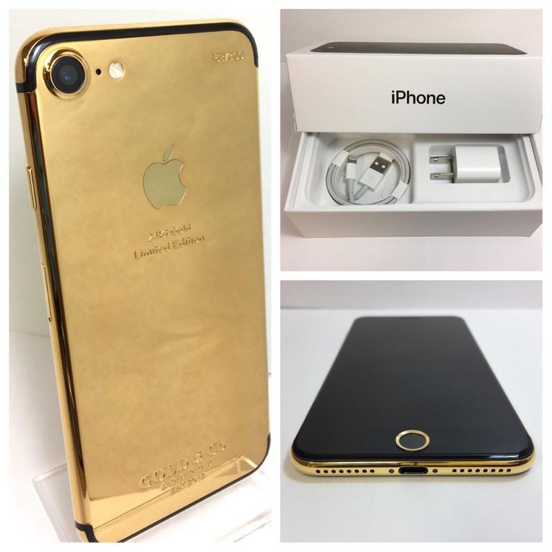 Custom 24k Gold Plated IPhone 7 32GB (AT&T) Cricket Wireless- No ...