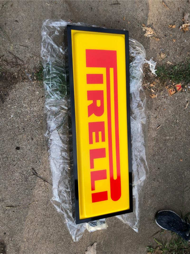 Pirelli light up sign for sale in Arlington, TX - 5miles: Buy and Sell