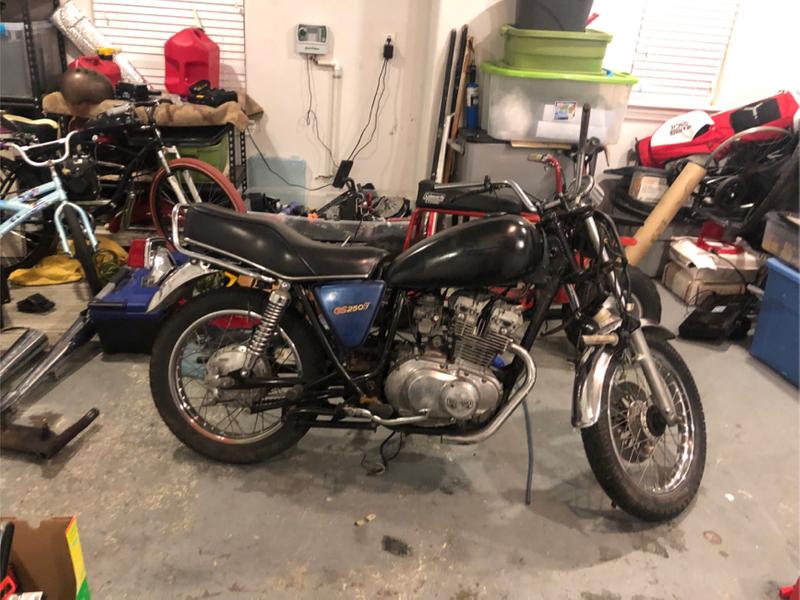 Suzuki gs250t cafe racer motorcycle for sale in Coppell, TX - 5miles ...