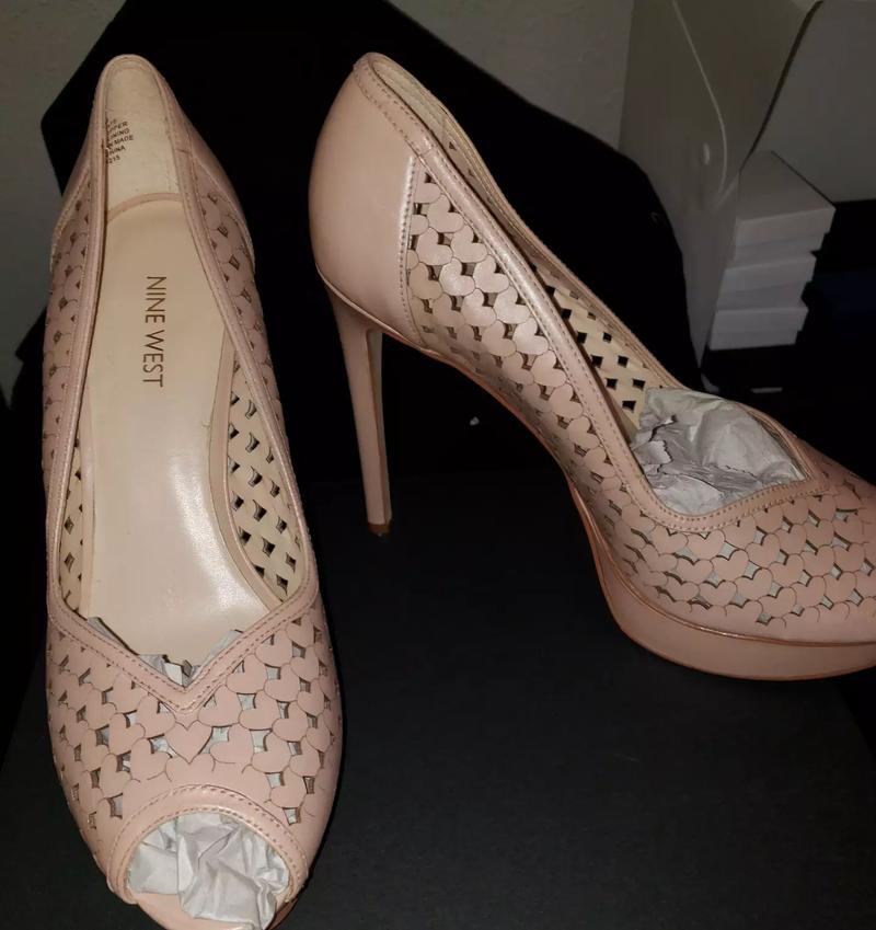 Size 10 Nine West Open Toe Weave Design Heels For Sale In Lewisville Tx 5miles Buy And Sell