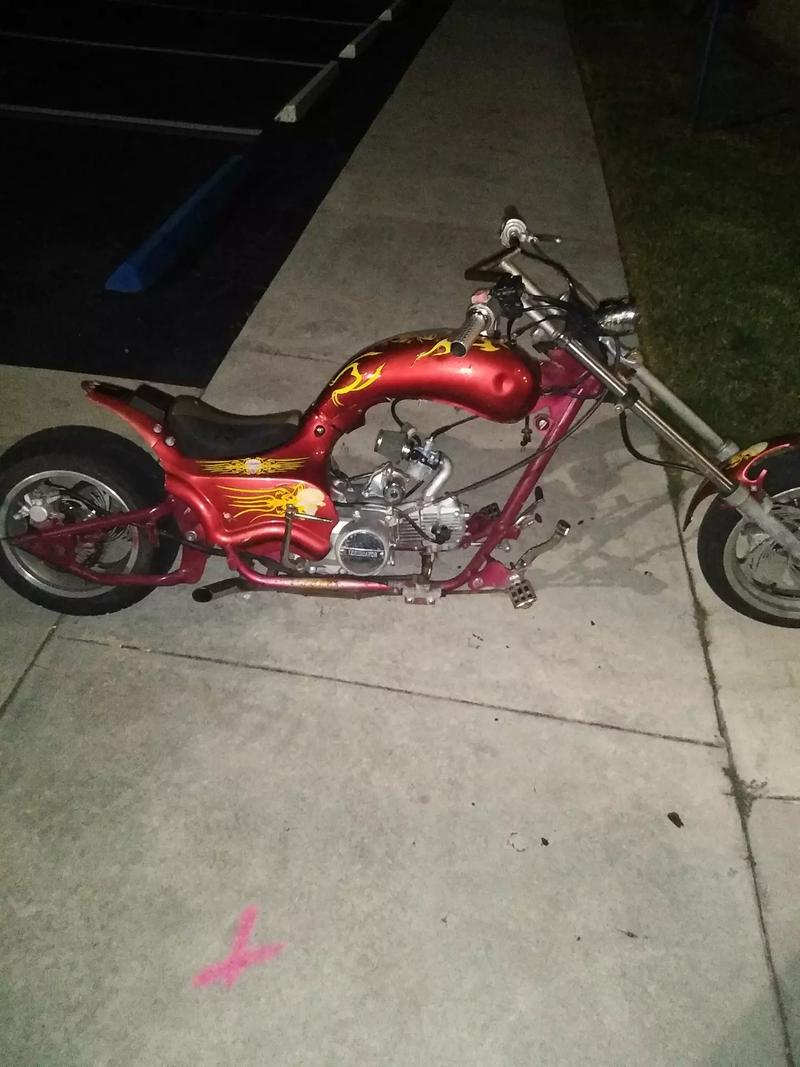 Custom Chopper For Sale - ZeCycles