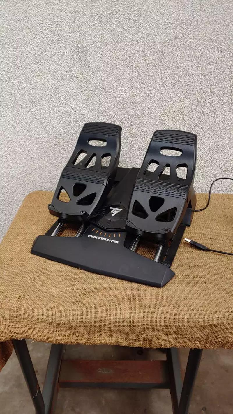 THRUSTMASTER TFRP Rudder Pedals Flight Simulator Controller. Works for ...