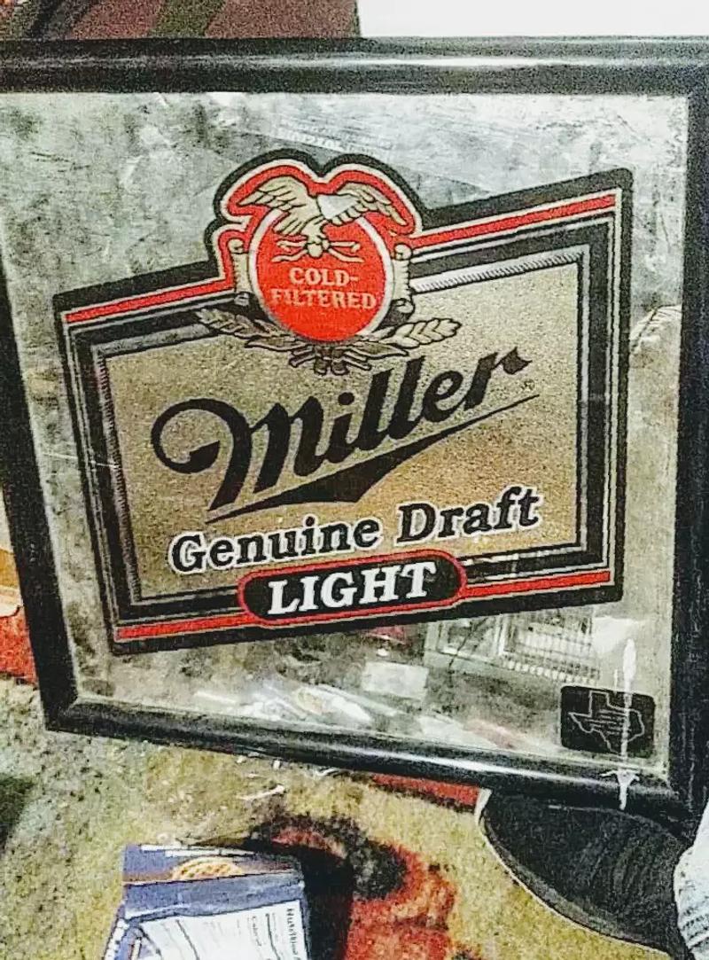 Miller lite Sign/mirror for sale in Fort Worth, TX - 5miles: Buy and Sell