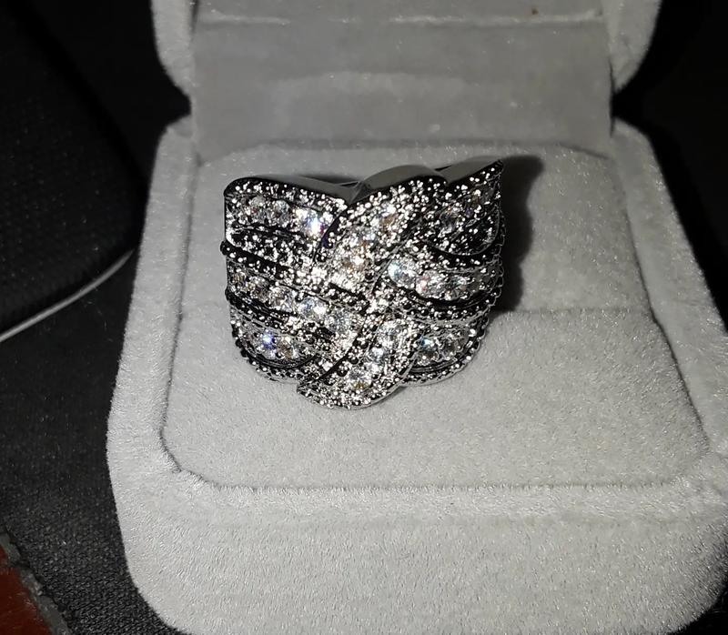 Size 6.5, 7, 8.5, 9; Hot Bling WFG Eternity Ring for sale in Lewisville ...