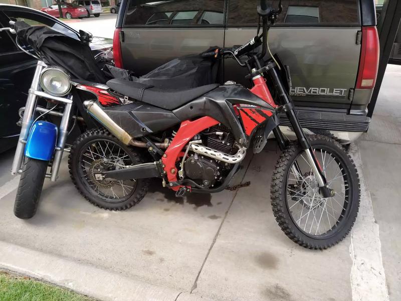 Apollo 250 dirt bike tao tao 110 for sale in Carrollton, TX - 5miles ...