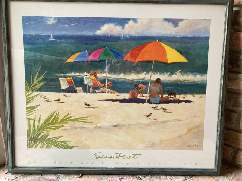 SunFest Poster - beautifully framed. for sale in West Palm Beach, FL ...