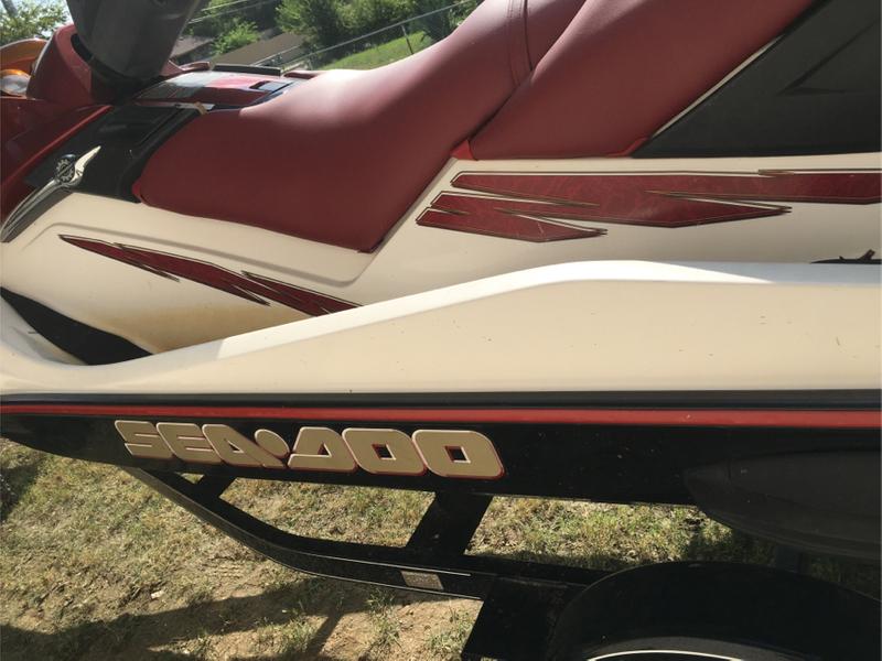 RED SEA DOO GTX DI 2003 JETSKI. It starts but goes a speed of 40 for ...