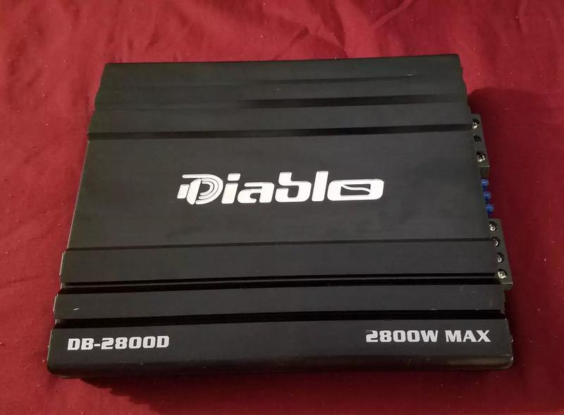 New Diablo Mayhem Series 2800 Watts Max Power Class D Monoblock ...