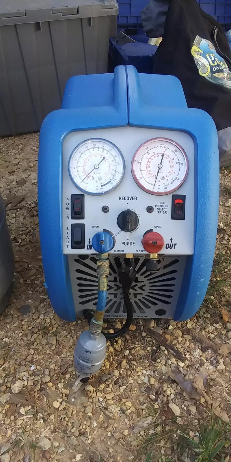 Promax Refrigerant RG5410A recovery unit machine for sale in ...