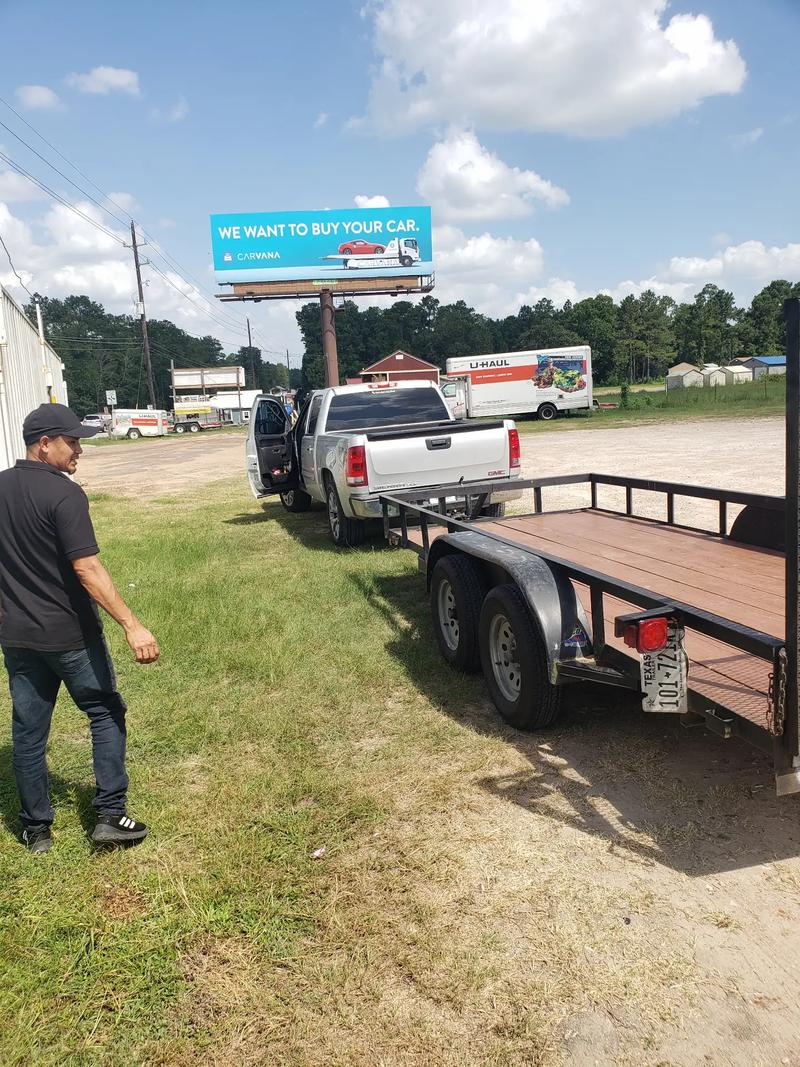 Trailer rental and pickup service and moving service 7133776405. Renta ...