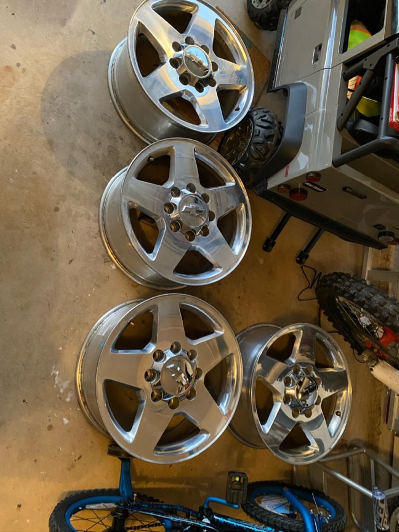 Chevy 8 lug wheels for sale in Frisco, TX - 5miles: Buy and Sell