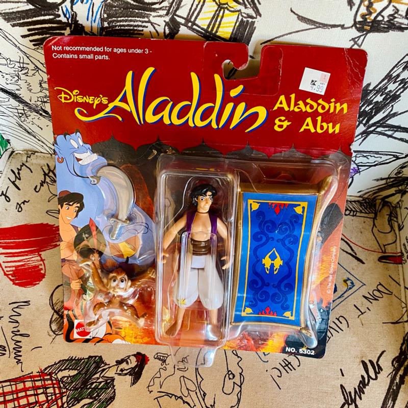 Disney 1995 Aladdin & Abu Toys (SEALED) for sale in Los Angeles, CA ...