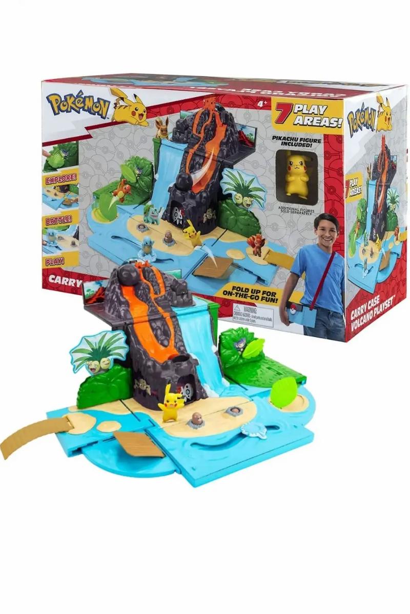 Pokemon POKÉMON Carry CASE Volcano PLAYSET for sale in Grand Prairie ...