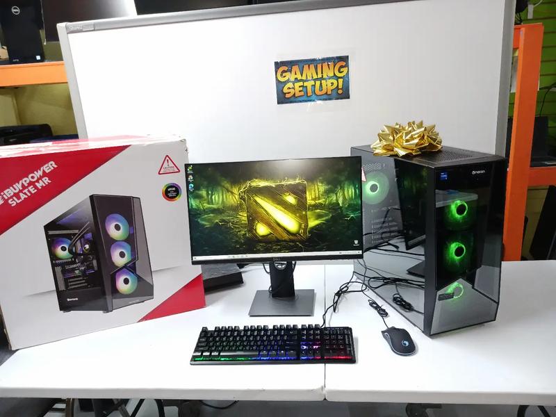Gaming Bundle Complete computer system Setup ibuypower Slate i5 edition ...