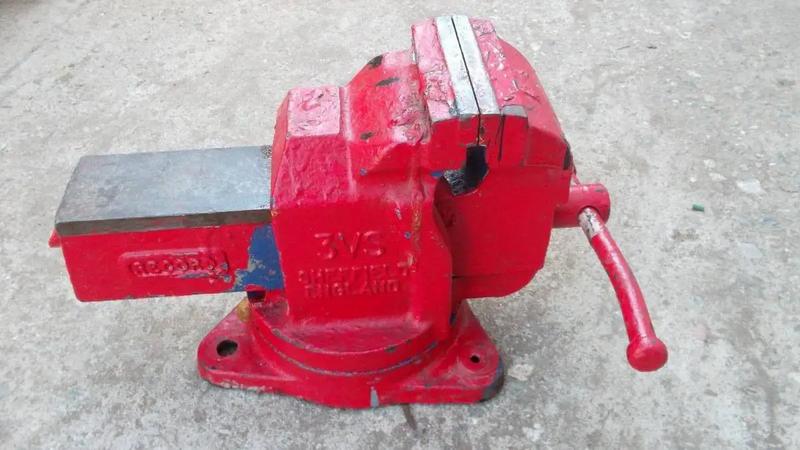 Record 3VS 4" Bench Vise With Swivel Base Made In Sheffield England ...