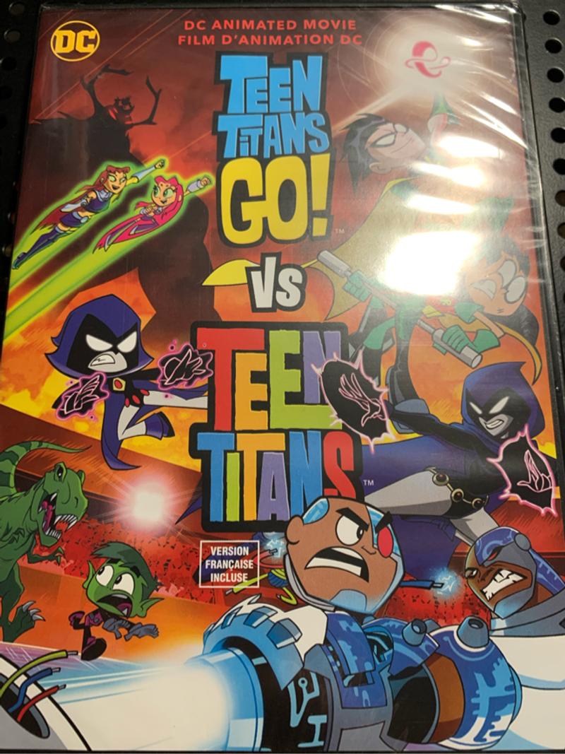 DC TEEN TITANS GO! Vs. TEEN TITANS (DVD) NEW! for sale in Lewisville ...