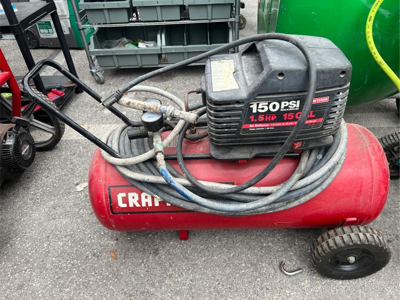 Craftsman 15 Gallon Air Compressor 150 PSI for sale in Miami, FL ...