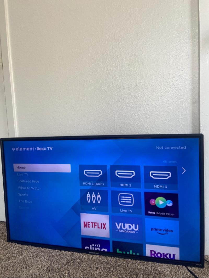 40” ELEMENT 4K UHD LED ROKU SMART TV for sale in Dallas, TX - 5miles ...