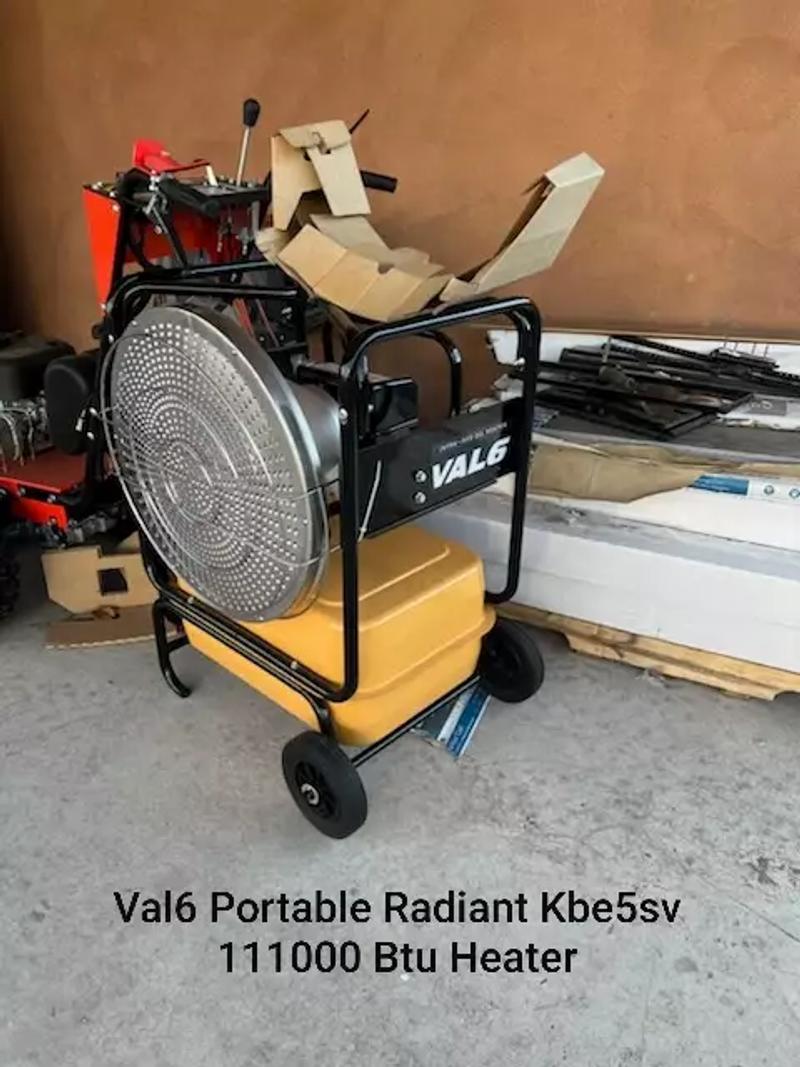 Val6 Portable Radiant Kbe5sv 111000 Btu Heater for sale in Albuquerque, NM - 5miles: Buy and Sell