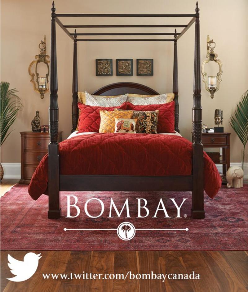 Bombay canopy bed store