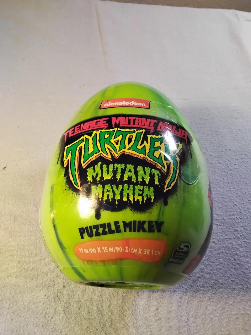 Teenage Mutant Ninja Turtles-Mutant Mayhem -Puzzle Mikey -Nickelodeon ...