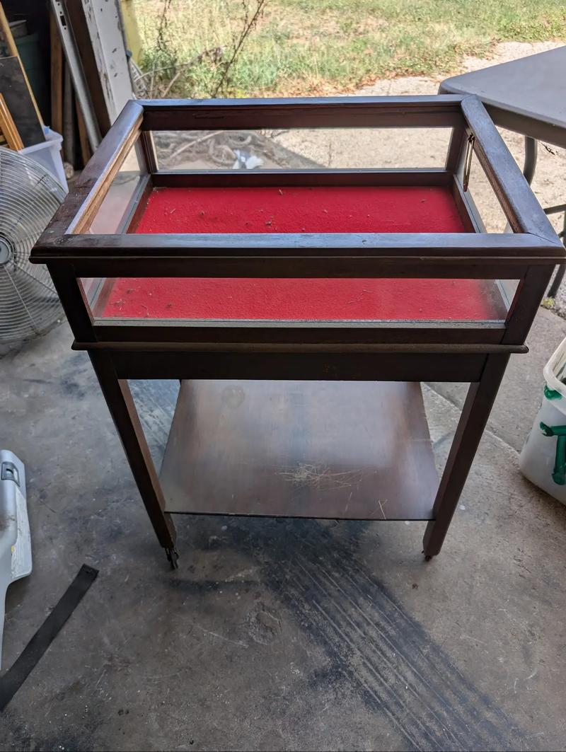 Vintage Shadow Box Table with original casters for sale in Crowley, TX ...